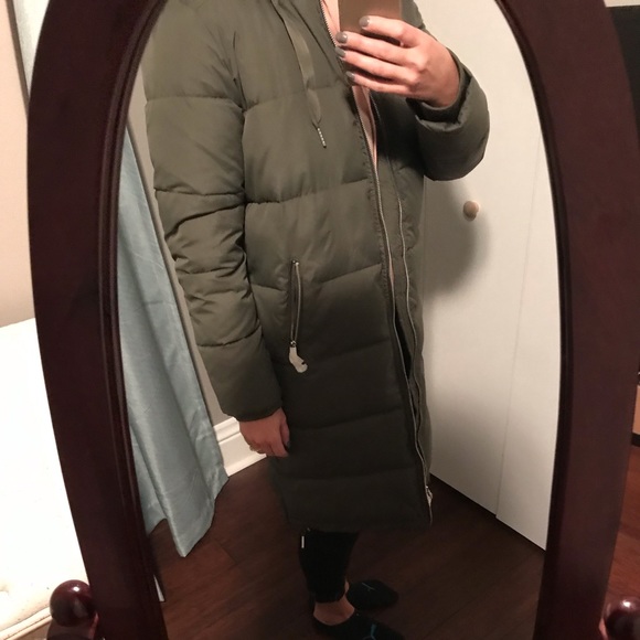 Express | Jackets & Coats | New Express Long Puffer Coat | Poshmark
